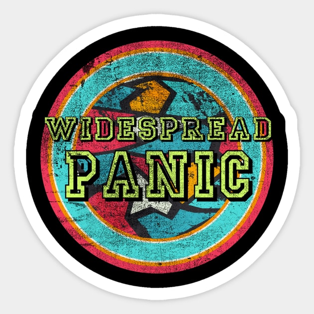 Circle widespread panic - Widespread Panic - Sticker | TeePublic